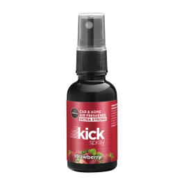 Aroma Car Air Freshener Kick Shot Spray 30 ml Strawberry