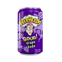 Warheads Sour Soda Grapes 355 ml